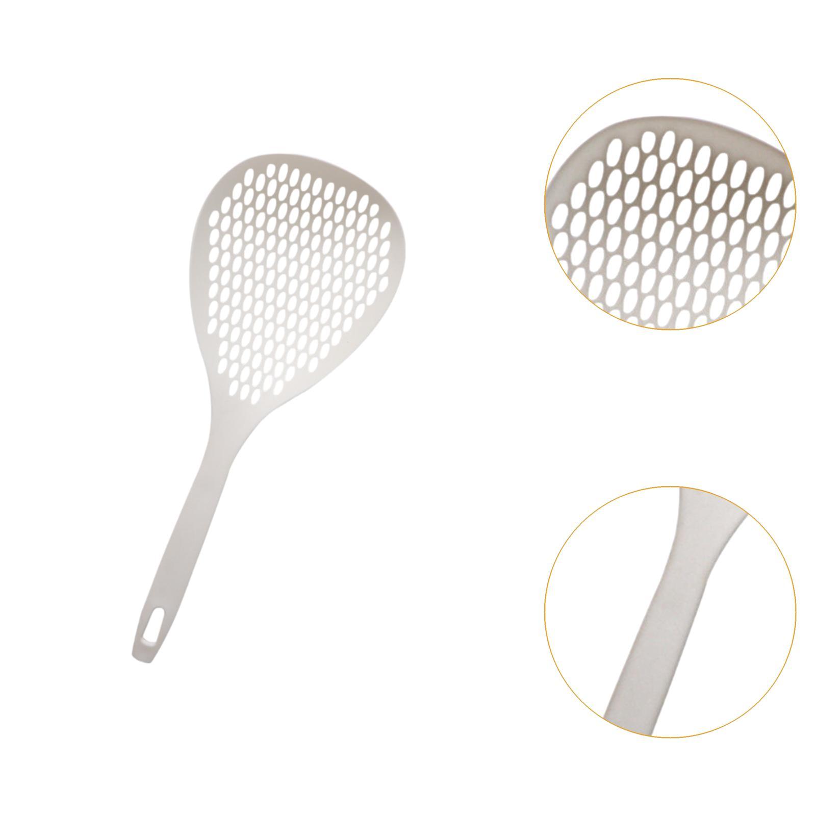 Tasico Kitchen Skimmer with Handle Strainer Mesh Basket for Kitchen ...