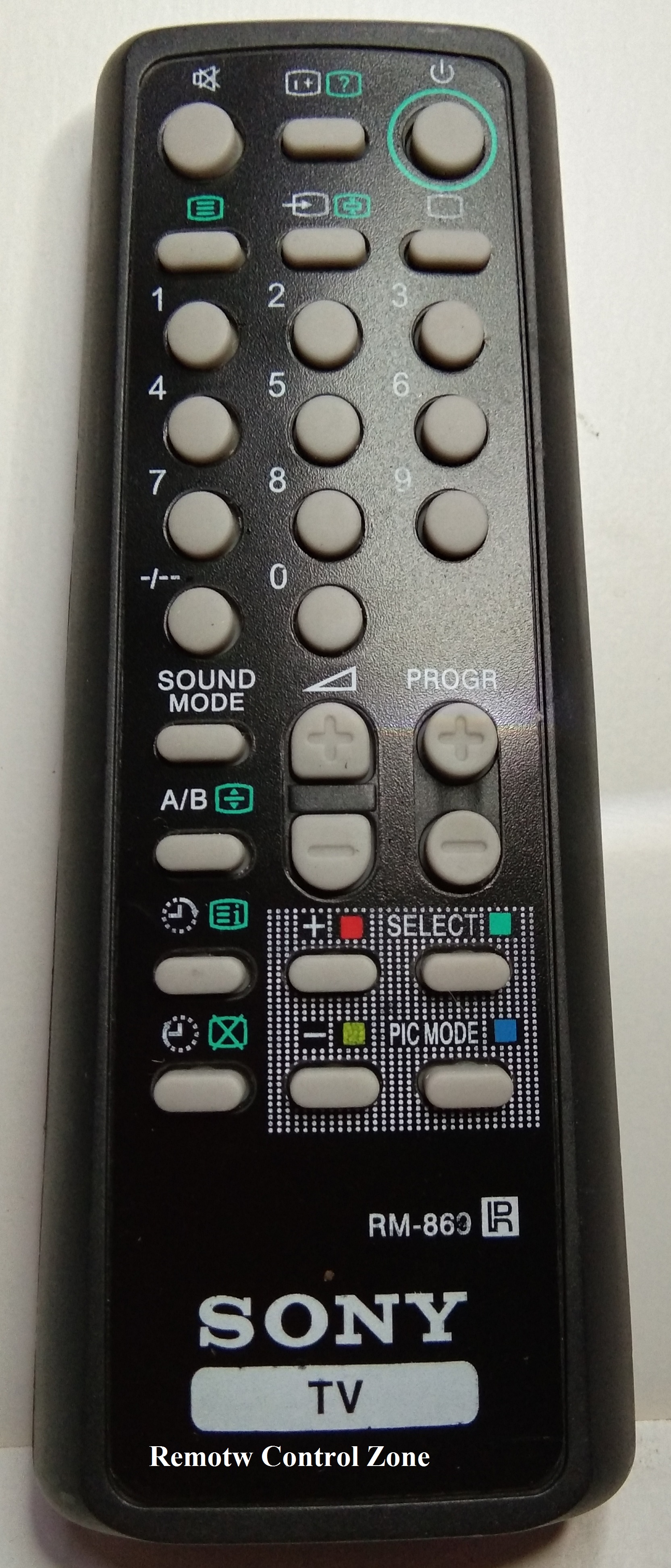 Sony CRT Tv remote control Replacement RM-860 | Lazada PH