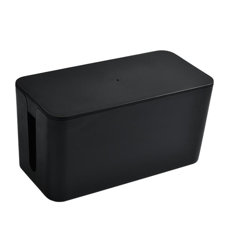 Cable Storage Management Box Wire Organizer Socket Safety Tidy for TV ...