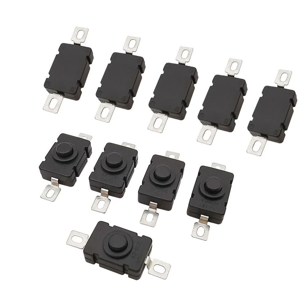HELLOTOOL 10PCS 18 x 12mm for Electric Torch KAN-28 Switch SMD Type ...