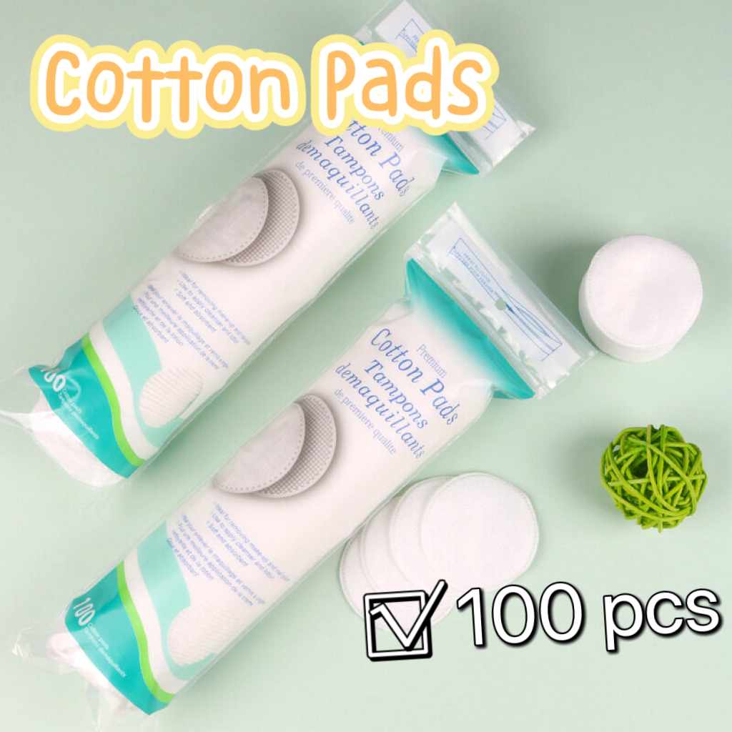 222pcs Make-Up Cotton 100% Cottons Facial Cleansing Cotton Disposable ...