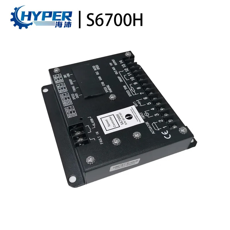 S6700H Speed Controller Governor High Precision Electronic Engine Speed ...