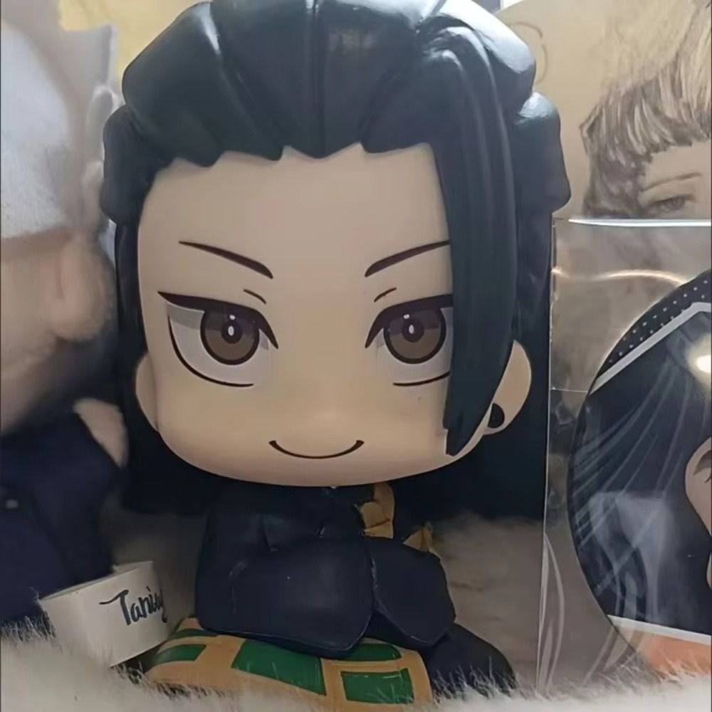 Car Ornament Anime Peripheral Geto Suguru Figure Q Version Look Up ...