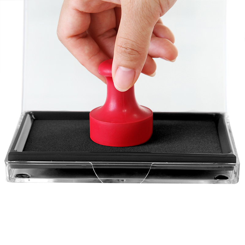 【Trick or Treat Alliance Mall】Oil Base Red Blue Black Color Ink Pad for ...