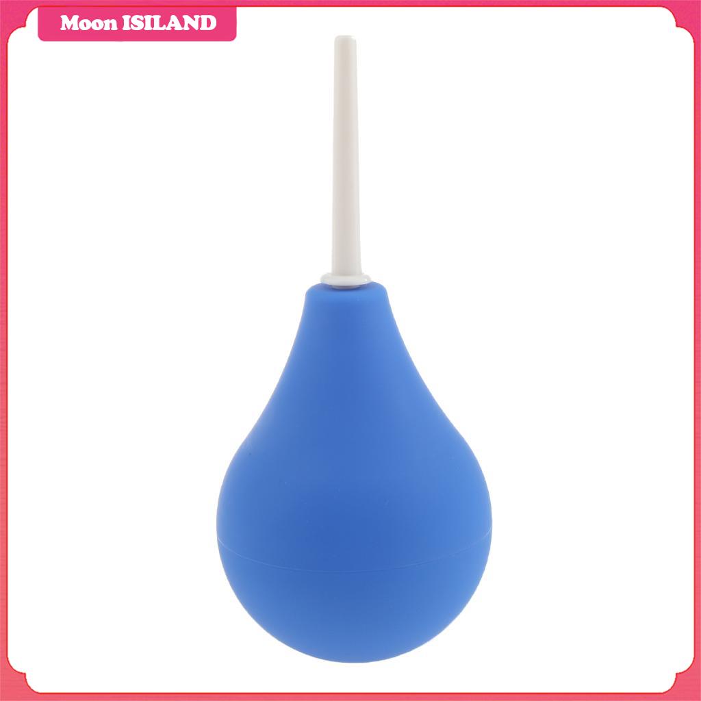 Moon ISILAND Adult Silicone Bulb Enema Kit Anal Cleaning Tool Hygienic ...