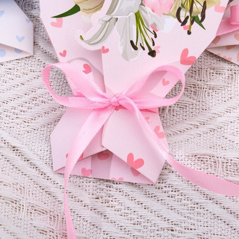 Creative 3D Flower Bouquet Greeting Card Paper Craft DIY Greeting Card ...