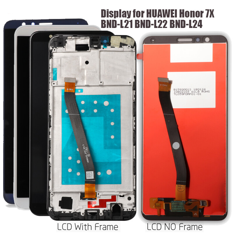 จอ LCD สำหรับ Huawei Honor 7X,จอแสดงผล LCD หน้าจอสัมผัสอะไหล่แบบดิจิไท ...