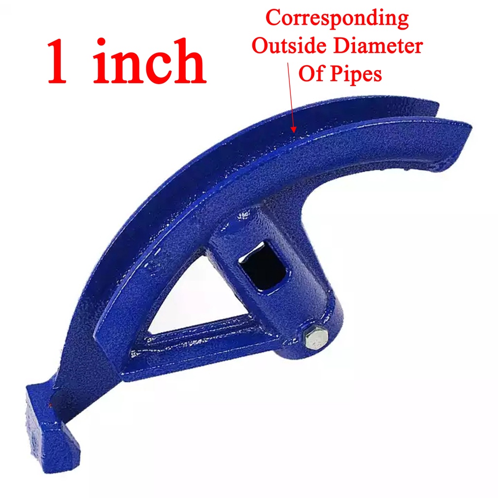 Pipe Tube Bender Portable Hand Tube Bending Tool 5/8 3/4 1 inch Manual ...
