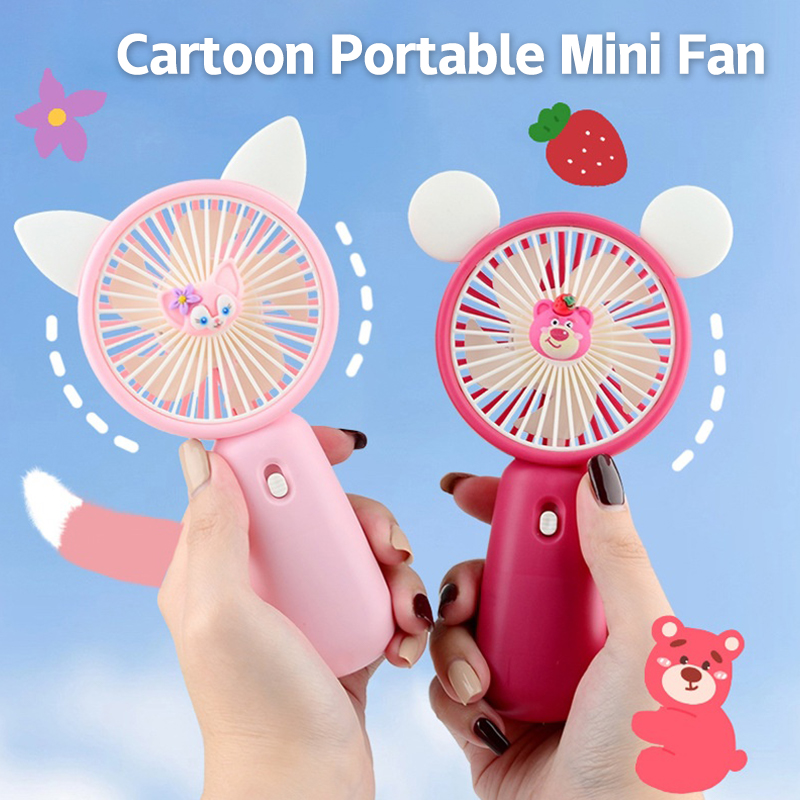 Sanrio USB Fan Kuromi My Melody Lotso Handheld Fan Cartoon Anime ...