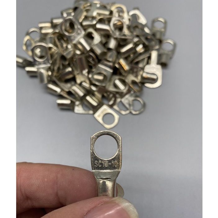 Cable Lug SC Series Tinned Copper Cable Lug Wire Connector Battery ...