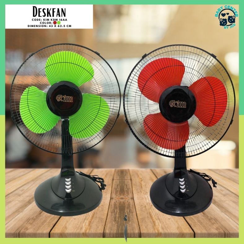 KDM-16 Kim Desk Electric Fan High Performance Motor, 3-Speed Variables ...