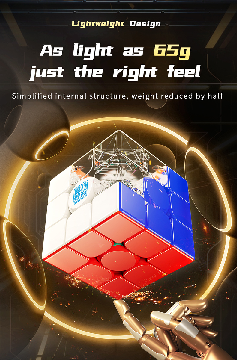 MoYu RS3M V5 3x3 UV Ball-Core Maglev Rubik's Cube | Daraz.com.np