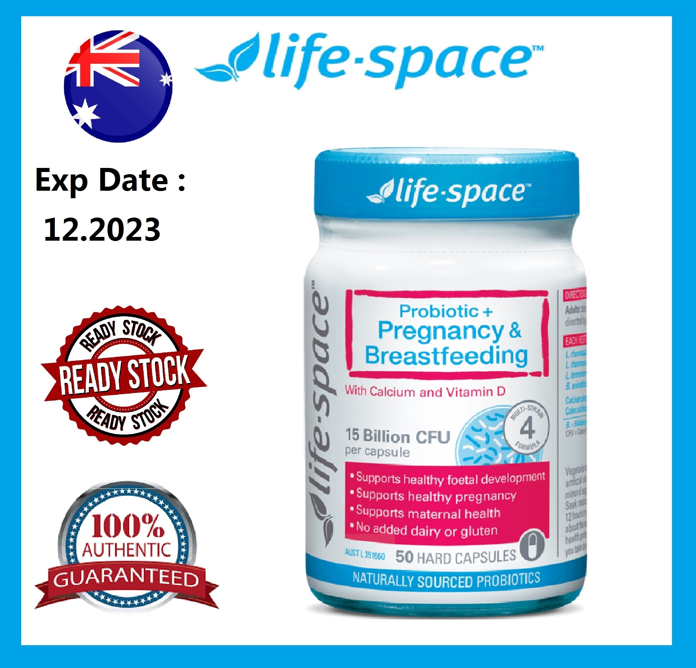 Life Space Probiotic for Pregnancy & breastfeeding 50 capsules | Lazada