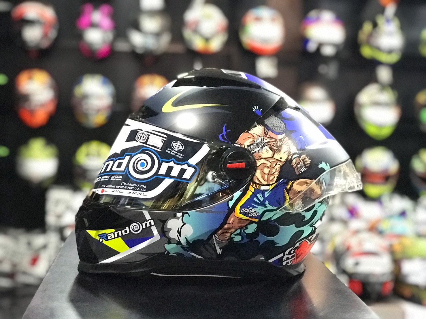 หมวกกันน็อคRD Helmet CZ-R มวยไทย (สีด้าน) (ไซส์ L) (หมวกกันน็อค ...