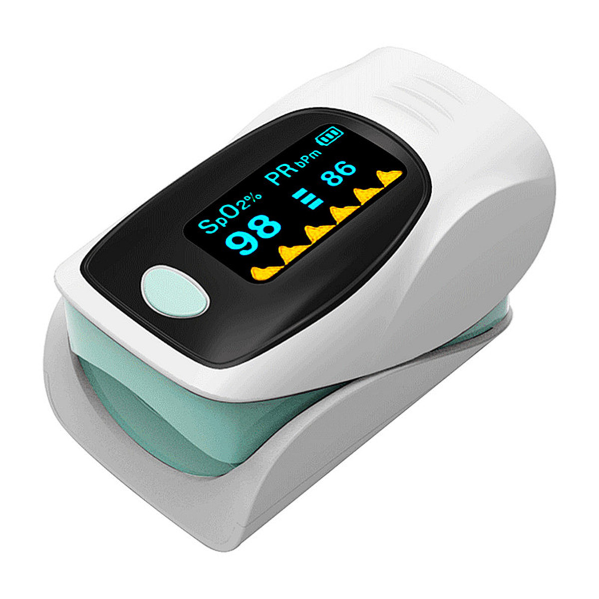 Finger Fingertip Blood Oxygen Device Meter Pulse Heart Rate SPO2 PR ...