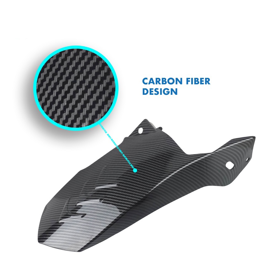 ZOOM Rear tire guard for motorcycles, mudguard, splash guard for hugger ...