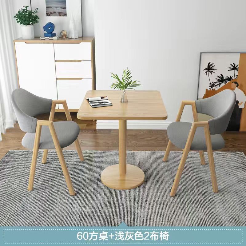 Nordic negotiation table and chair combination set reception modern ...