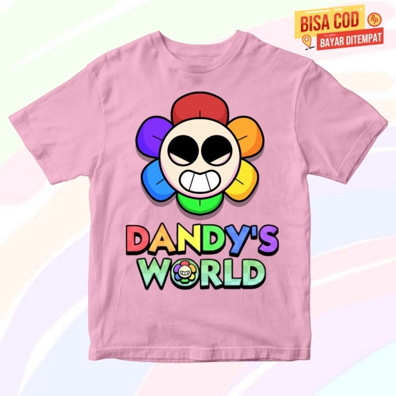 🐶🐶 เสื้อยืดเด็ก Dandys World ชื่อฟรี/DANDYS World Game เสื้อยืดเด็ก 100 ...
