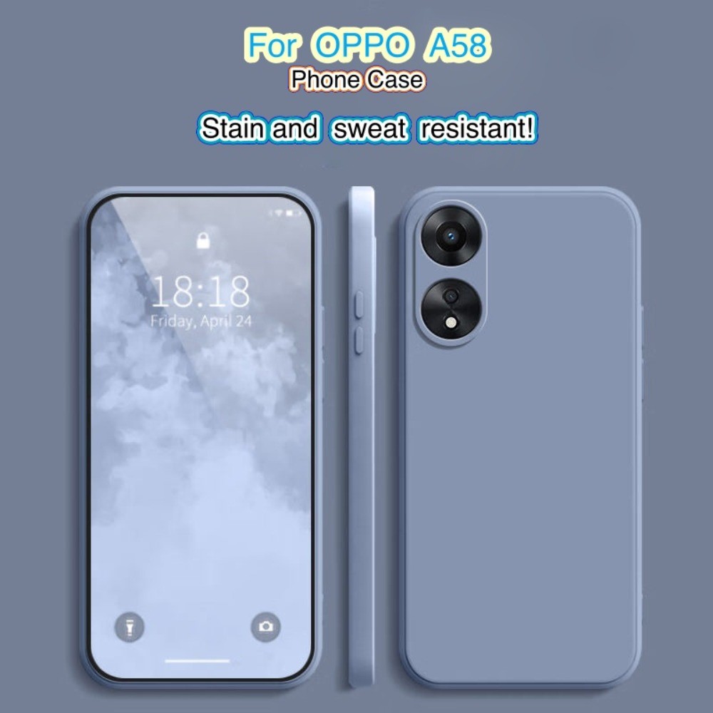 【Public】For OPPO A58 Case Classic Design Sense of Premium Anti ...