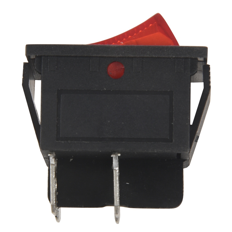 2X Red Light 4 Pin DPST ON/OFF Snap in Rocker Switch 15A/250V 20A/125V ...