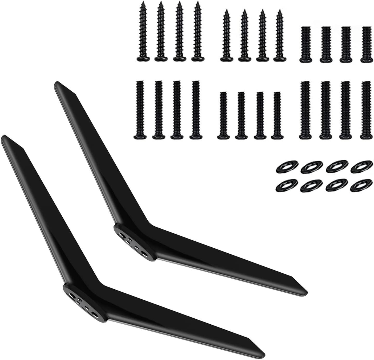 TV Stand for TCL Roku Smart TV, TV Legs Stand Base Replacement Leg ...