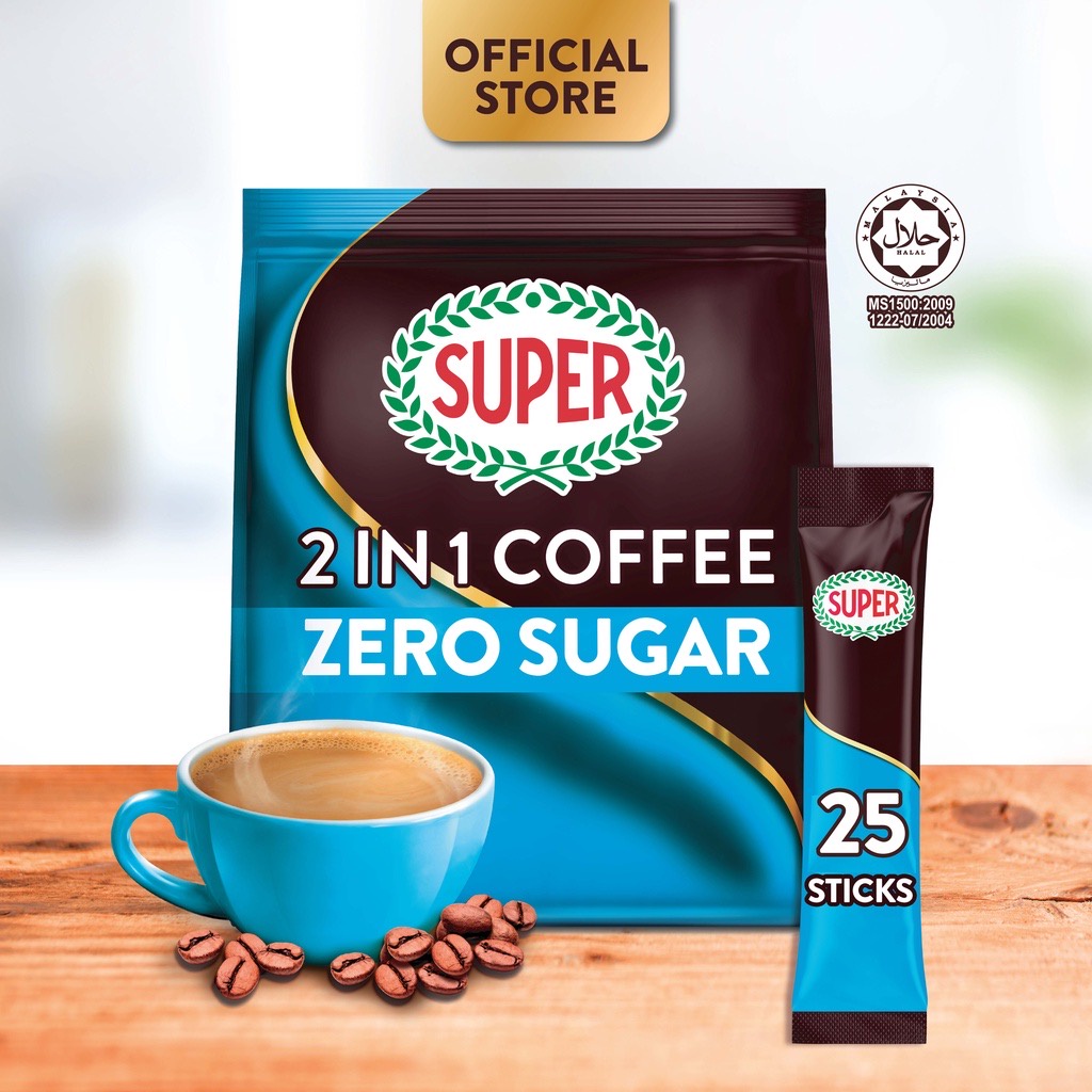 Super 3in1 Instant Coffee 25 Sachets | Lazada
