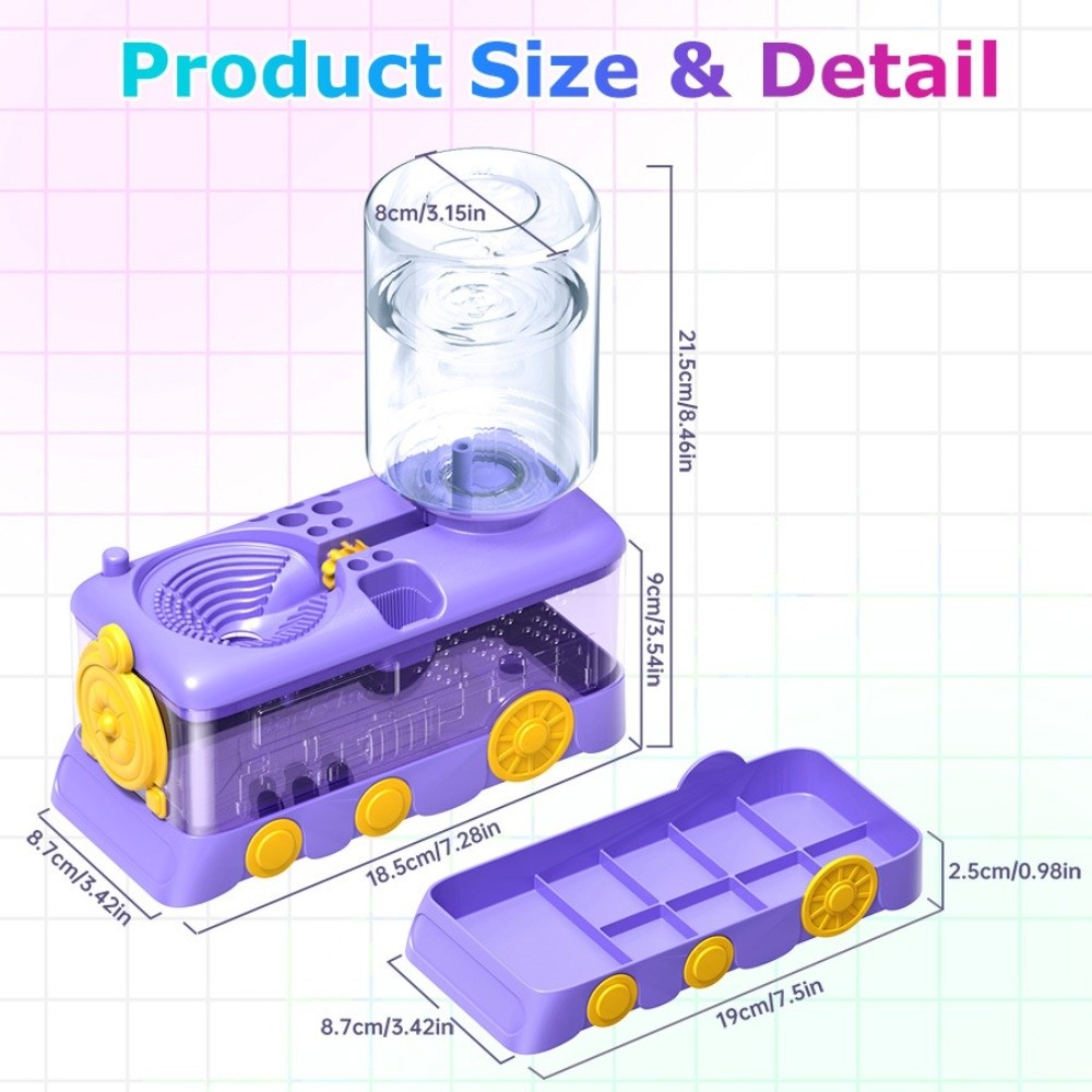 Practical Multifunctional Paint Brush Washer with Drain Button ...
