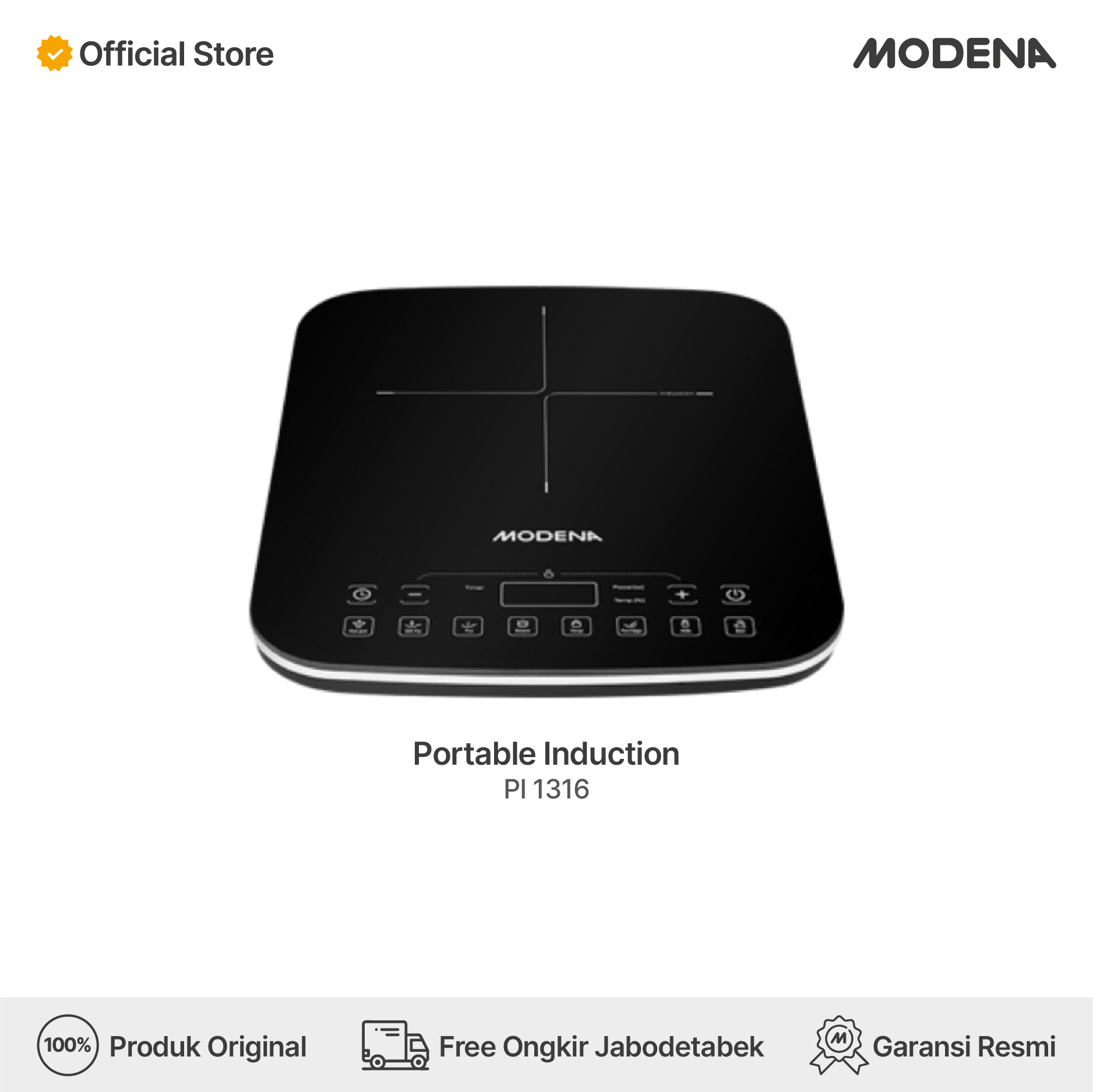 MODENA Portable Induction - PI 1316 | Lazada Indonesia