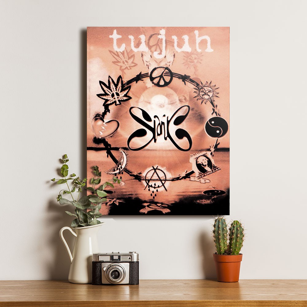 Slank Band Tujuh Poster Kayu Pajangan Dekorasi Dinding Wall Decor ...