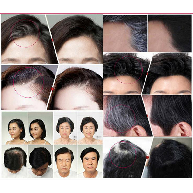 Temporary Hair dye Instant Gray Root Coverage Hair Color Modify Cream ...