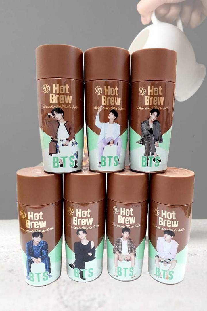 กาแฟ bts hy cold brew hot Brew กาแฟบังทัน BTS coffee อเมริกาโน่ วนิลาลา ...