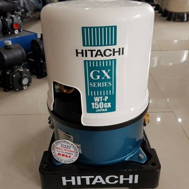 WTP 150GX HITACHI POMPA AIR SUMUR DANGKAL WATER PUMP WT-P 150 GX ...