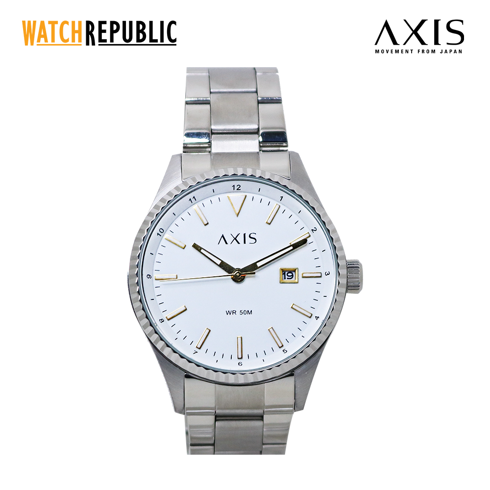 AXIS Silver Stainless Steel Watch For Men AE1328-0116 | Lazada PH
