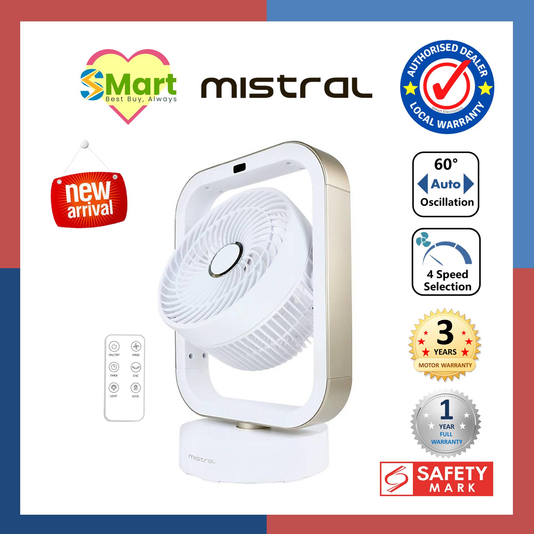 Mistral 6" High Velocity Table Fan with Remote MHV600RT | Lazada Singapore