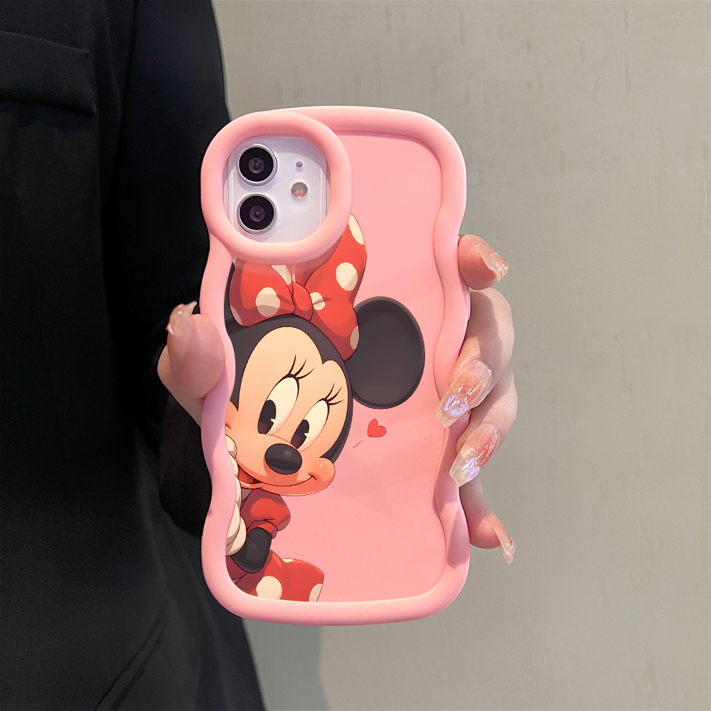 Hontinga for Samsung A16 Back Cover Cartoon Mickey Pattern Luxury Phone ...