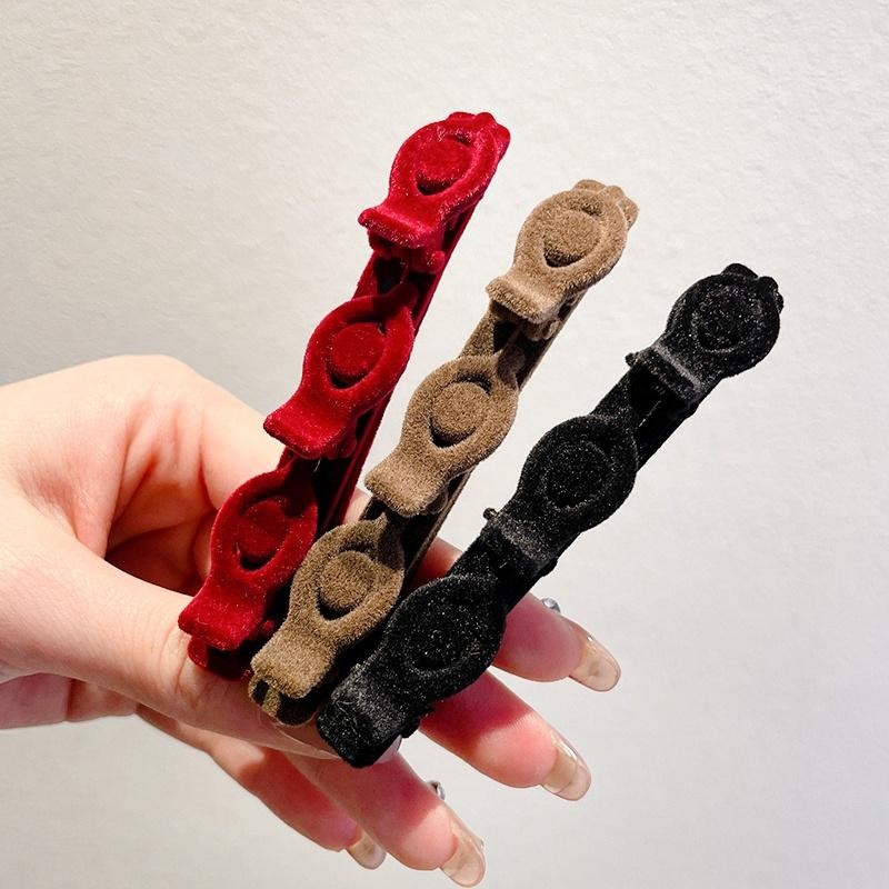 1pcs Women Fashion Korean Cute Flocked Hair Accessories Gifts Flocking ...