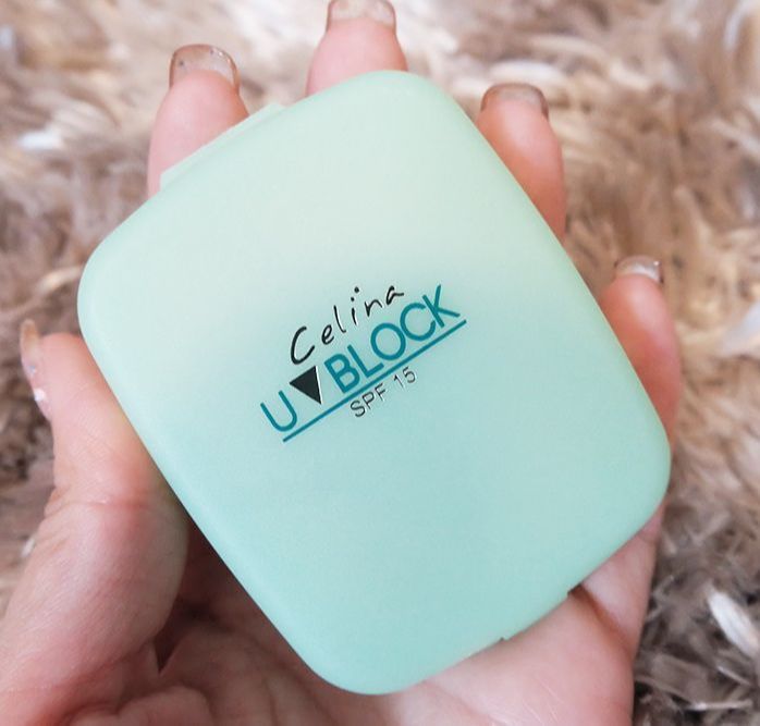 Celina UV Block SPF15 แป้ง เซลีน่า เซลิน่า ยูวีบล็อก แป้งพริตตี้ 11กรัม ...