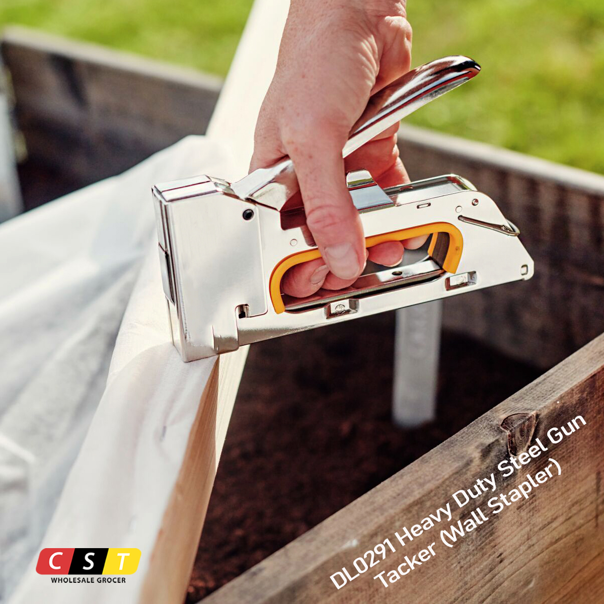 DL0291 Heavy Duty Steel Gun Tacker (Wall Stapler) | Lazada