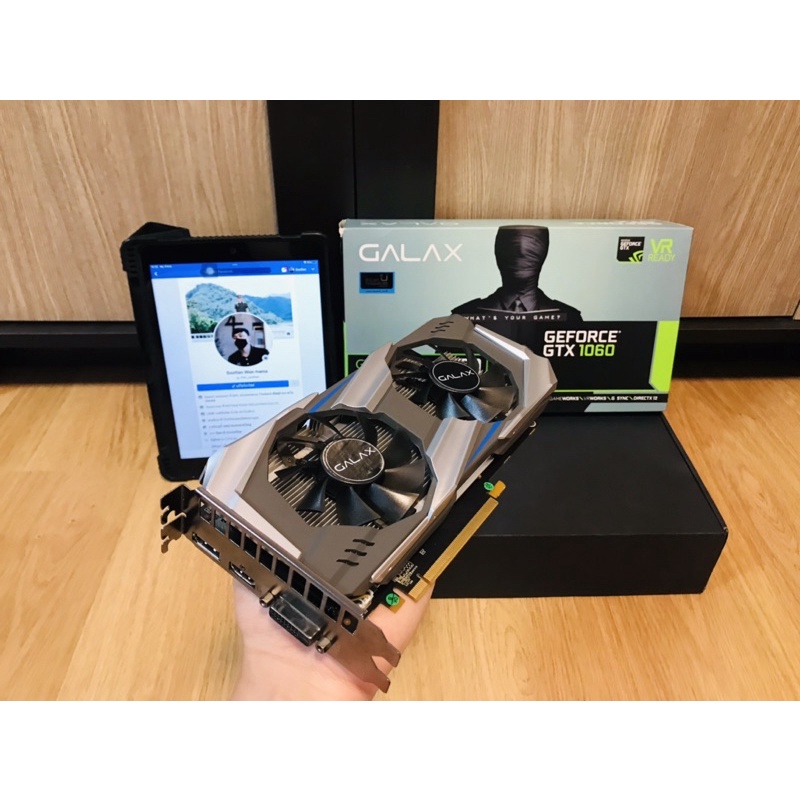 GALAX GTX 1060 OC 3GB สภาพใหม่ม๊ากกก เคยเป็นประกันไทย ASCENTI ประกันหมด ...