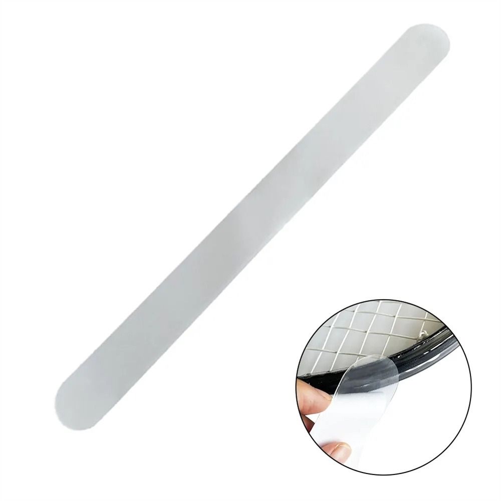Tennis Accessories Transparent Racket Head Sticker Frame Guard Reduce ...