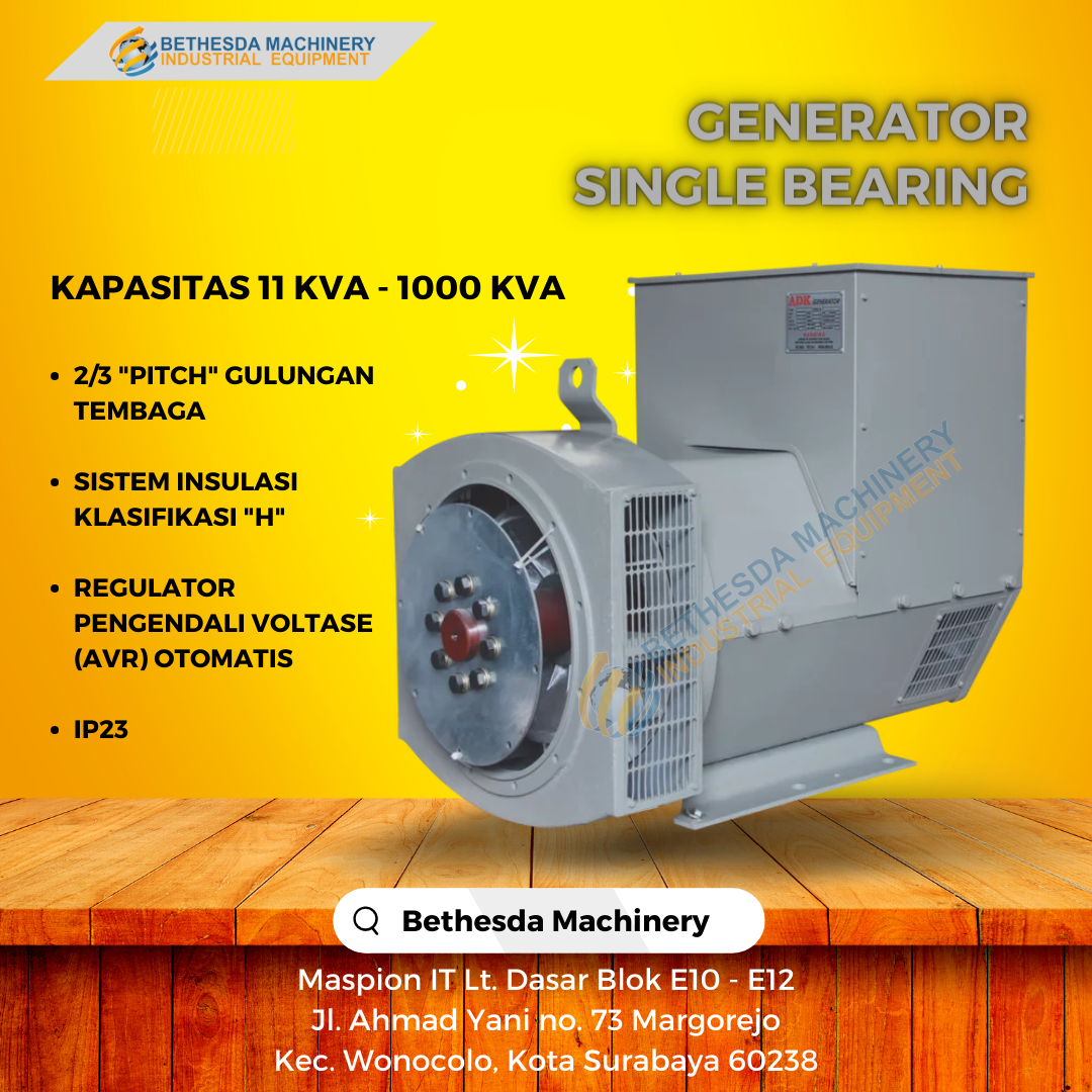 Generator Genset 3 phase ADK 500 KVA | Lazada Indonesia