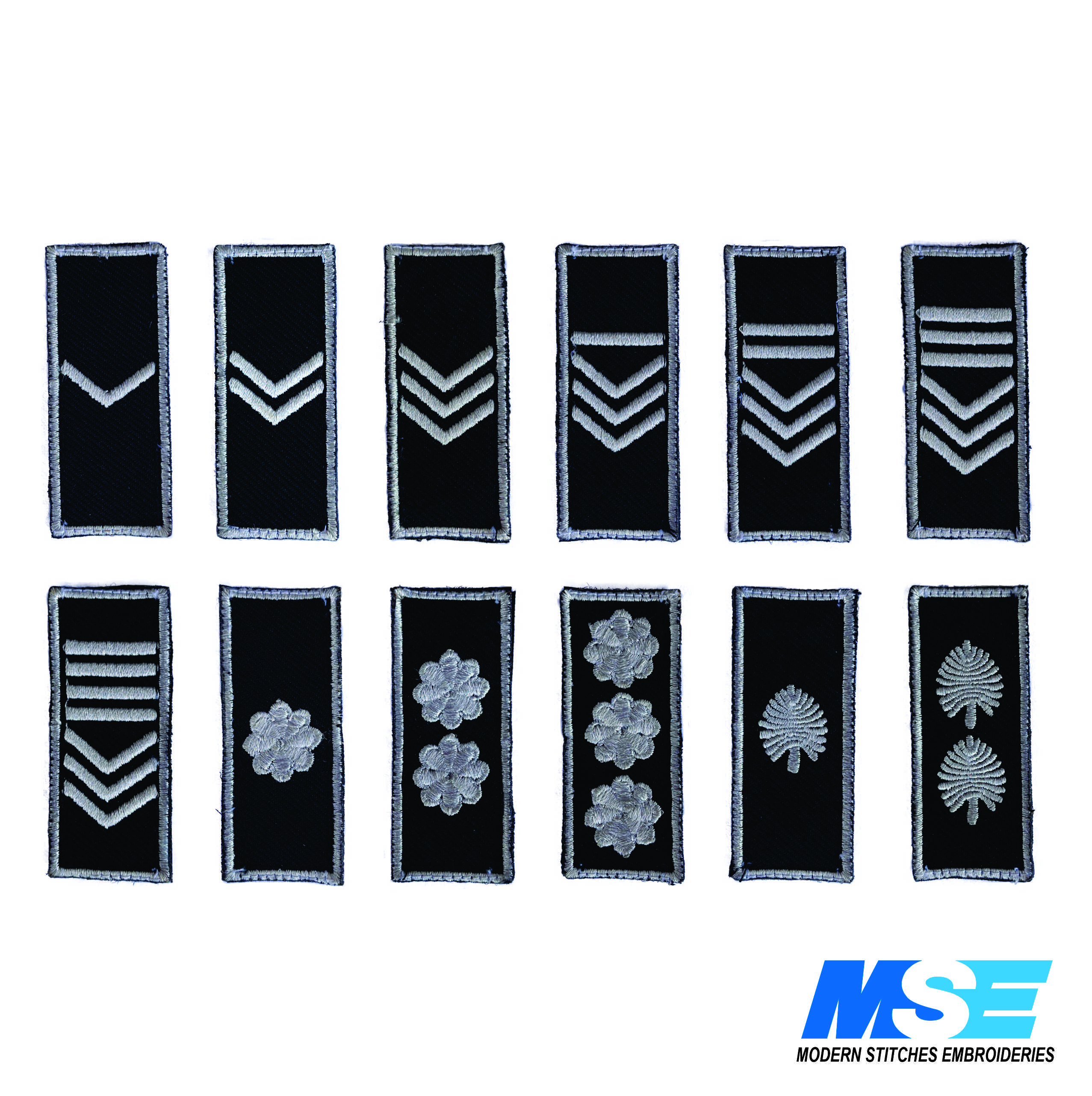 Delta Patches, ♀ *Bj-mp* Embroidered, with Velcro (Magic Tape ...