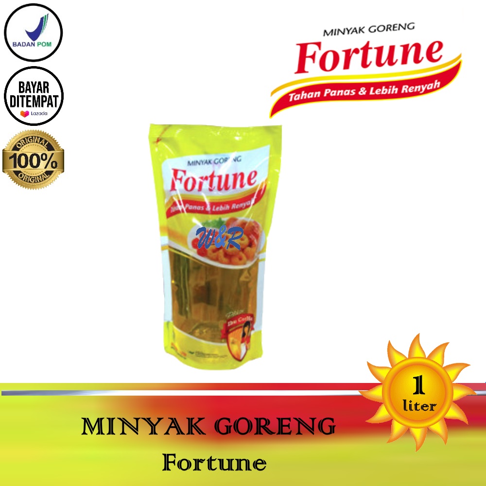 Minyak Goreng Fortune 1 Liter | Lazada Indonesia