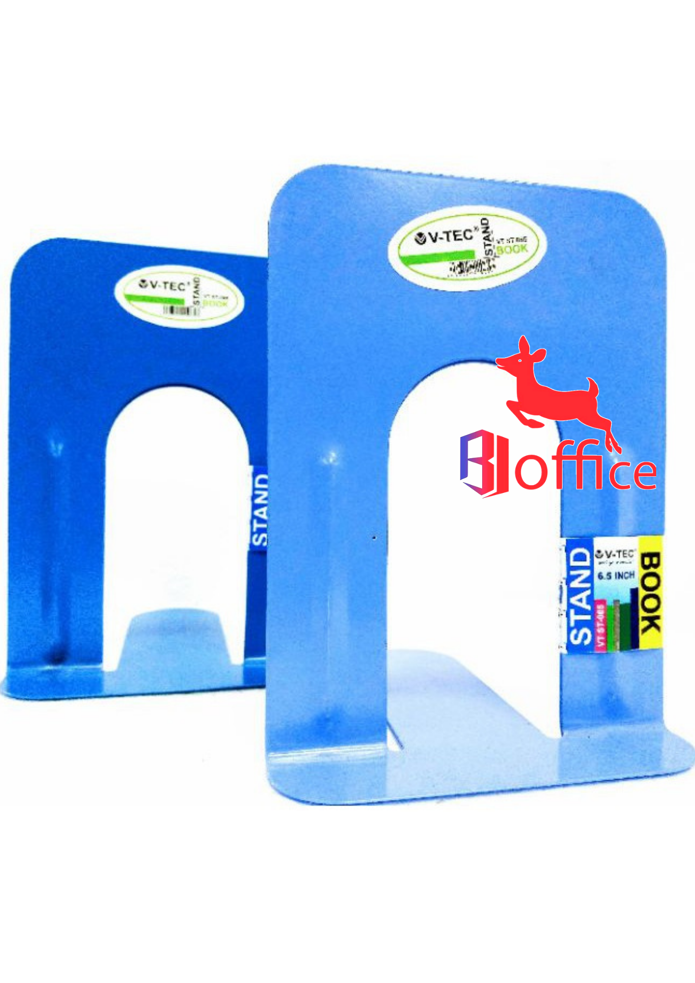 Pembatas Buku Besi / Stand Book / Per Pasang / Penyangga Buku / Book ...