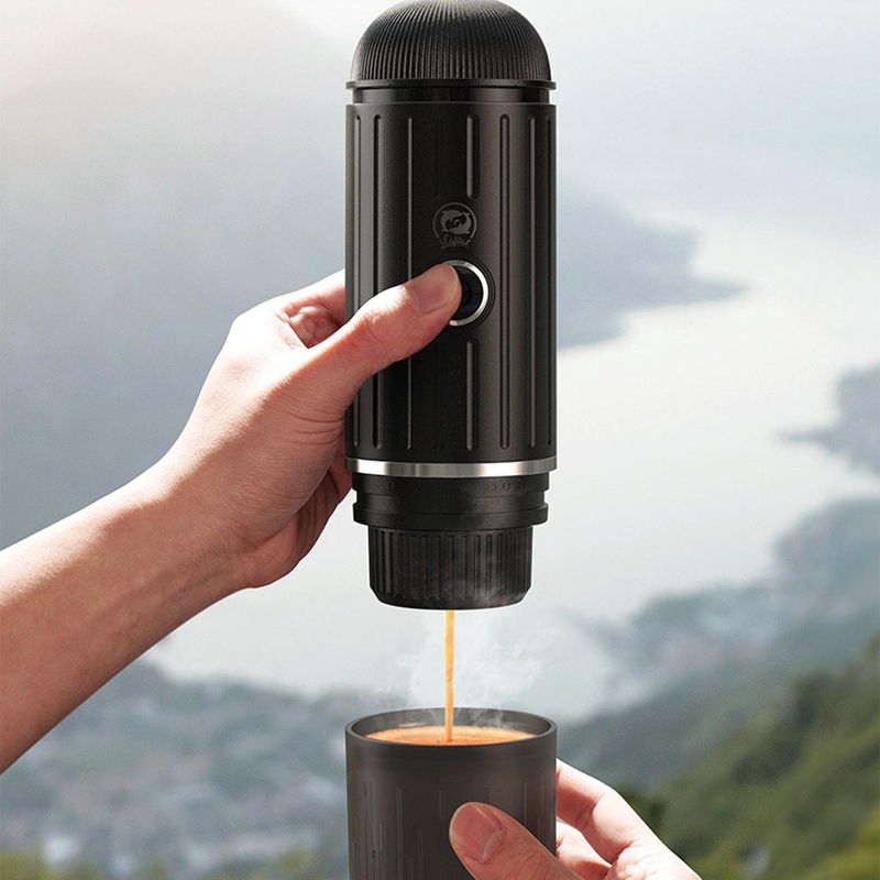 Portable Coffee Machine for Car and Camping Travel Coffee Maker Fit Pod ...