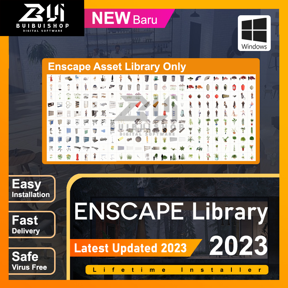 Sketchup Pro 2024 / Vray 6.2 / Vray Material Library / ENSCAPE 3.5 ...