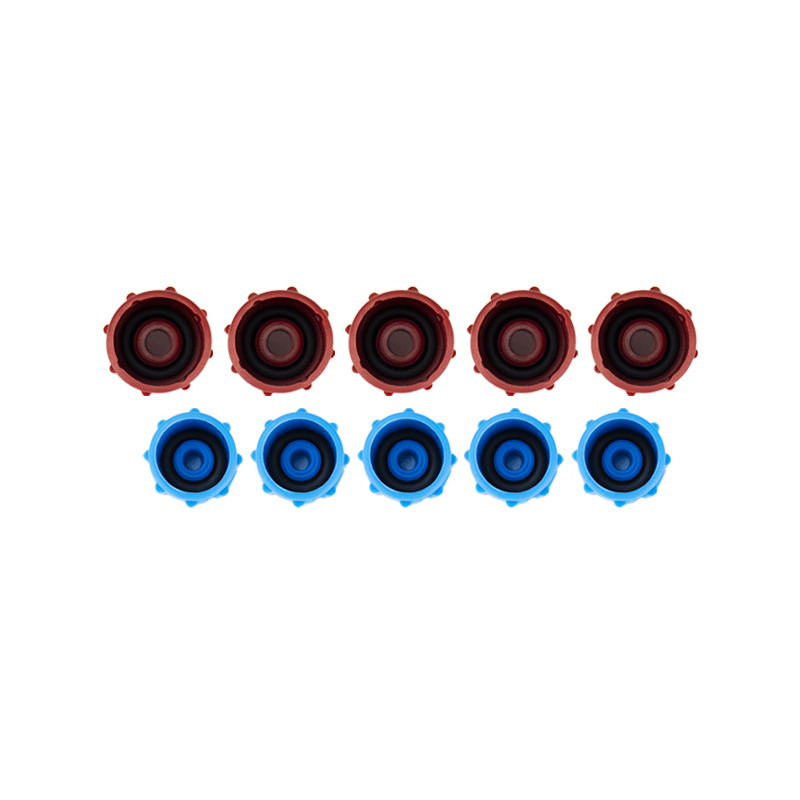 5 Pairs M8*1 M10*1 A/c Service Port Valve Adapter Dust Cap For Bmw ...