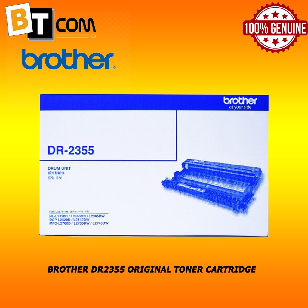 BROTHER DR2355 Original Toner Cartridge | Lazada