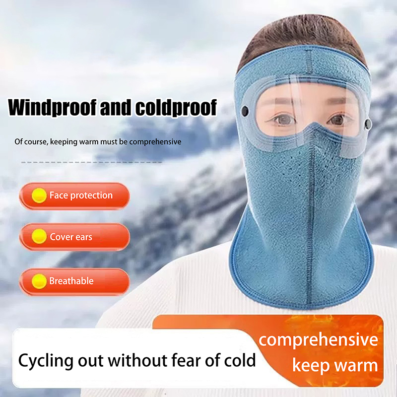 Winter Cycling Face Mask Windproof Men Women For Skiing Snowboarding ...