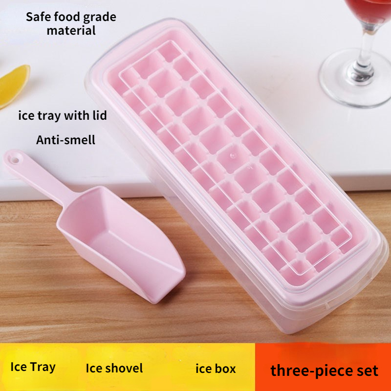 【TechEssence】Ice Tray Ice Cube Ice Freezer Mold Quick Freezer Household ...